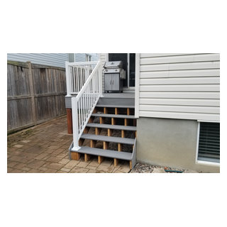 8' x 8' Composite Deck - Modern - Deck - Ottawa - by Mjolnir ...