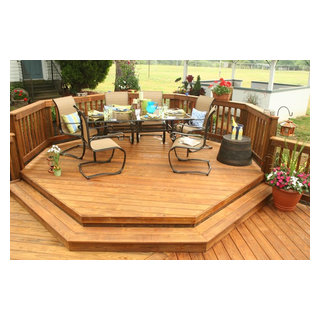 Amazing Southern Yellow Pine Deck Ideas - Modern - Deck - Atlanta - by ...
