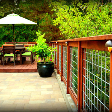 Redwood Handrail - Photos & Ideas | Houzz