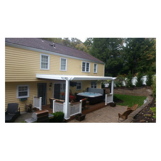 Arcadia Louvered Roofs for decks - Traditional - Deck - Other - by ...