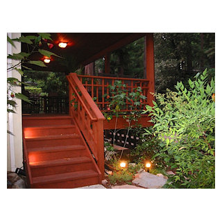 Asian Inspired Deck Railing - Asian - Deck - Other - by Urbana Design ...