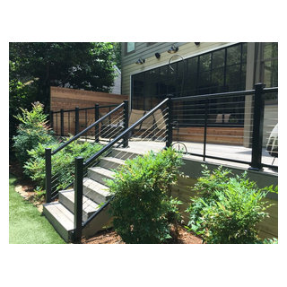 Atlantis Exterior Railings - Modern - Deck - Atlanta - by Stair ...