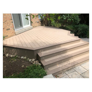 Azek deck/wrap around stairs - Terrazza - Toronto - di Mississauga ...