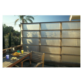 Back Porch Privacy Screen - Craftsman - Deck - San Diego - by Davis ...
