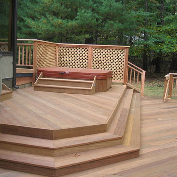 Built In Hot Tub Deck - Photos & Ideas | Houzz