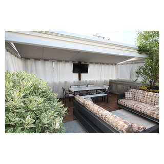 Bell Garage - Traditional - Terrace - Chicago - by Chicago Green Design ...