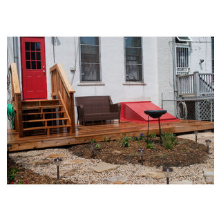 Brooklyn Backyard - Contemporary - Deck - New York - by Lawless ...
