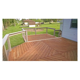 Cable Infill in Minnesota City, MN - Traditional - Deck - Seattle - by ...
