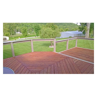Cable Infill in Minnesota City, MN - Traditional - Deck - Seattle - by ...