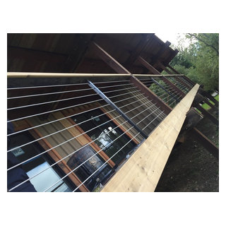 Cable Railing - Modern - Deck - San Francisco - by Creative Gates Inc ...