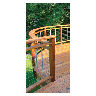 Cable Railing - Contemporary - Deck - Dallas - by King Architectural ...