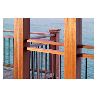 Cliffside deck and gazebo - Terrace - Boston - by Meadowview ...