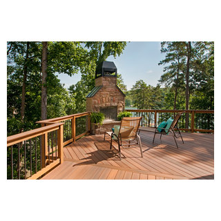 Composite Decks - Rustic - Deck - Atlanta - by Atlanta Decking & Fence ...