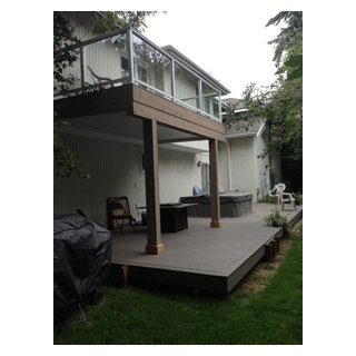 Composite Decks - Modern - Deck - Seattle - by PCF Construction Group ...