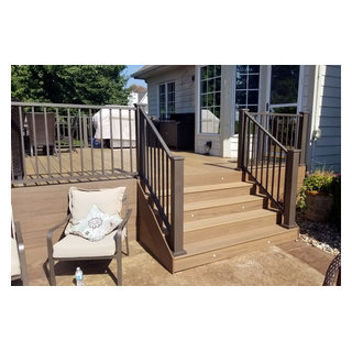 Composite Timbertech Deck with Under Deck Skirting - Terrace - Other ...