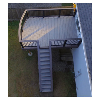 Contemporary Deck in Kirkland, Juanita - Contemporary - Deck - Seattle ...