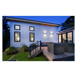 Contemporary Home Addition in Arlington, Virginia - Modern - Terrasse ...