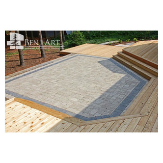 Custom Cedar Deck - Rustic - Deck - Toronto - by User | Houzz