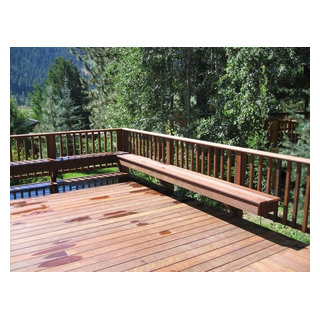 Custom Deck - Rustic - Deck - Sacramento - by Timberwolf Construction ...