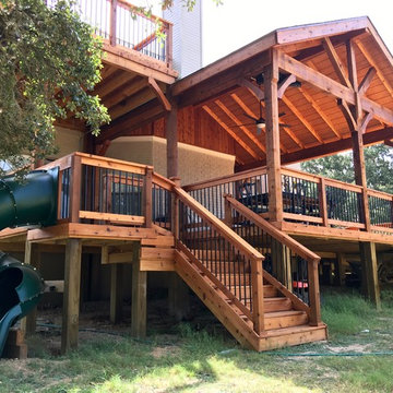 75 Deck with a Roof Extension Ideas You'll Love - August, 2024 | Houzz