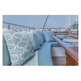 Custom Seating - Beach Style - Deck - Providence - by Maloney Interiors ...