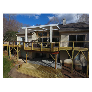 Customized Deck & Patio Expansion with Dry Under Deck Patio - Classique ...