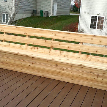 Deck Built In Bench - Photos & Ideas | Houzz