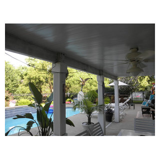 Deck ceiling - Under deck ceiling system - Tropical - Deck - St Louis ...