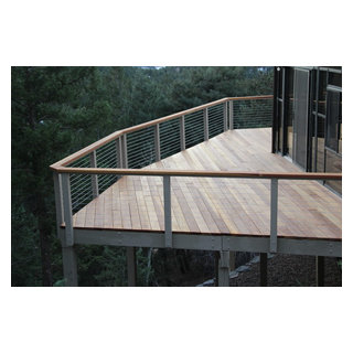 Deck in Evergreen, CO Before & After with CRD Cable & Fittings ...