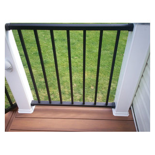 Deck Rails - Contemporary - Deck - St Louis - by Archadeck of West ...