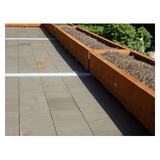 Deck tile on pedestals. - Contemporary - Deck - Vancouver - by Tavo ...