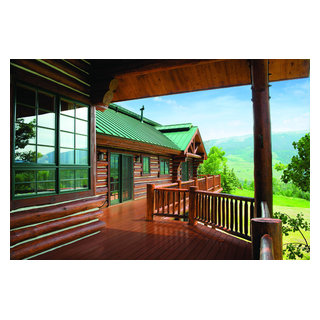 Deck With Luxury Finish - Rustic - Deck - Other - by PPG PROLUXE Wood ...