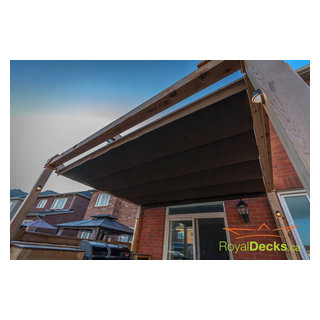 Deck with octo pergola - Modern - Terrace - Toronto - by ROYAL Decks ...