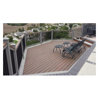 decking and railing colors combinations , Trex composite ...