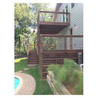 Decks, Pergolas, Patios | by Centex Decks - Traditional - Deck - Austin ...