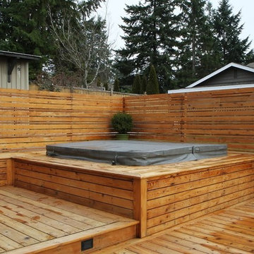 Built In Hot Tub Deck - Photos & Ideas | Houzz