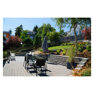 Diverting Regale (Backyard Breakout in a Seattle ECA) - Modern - Deck ...