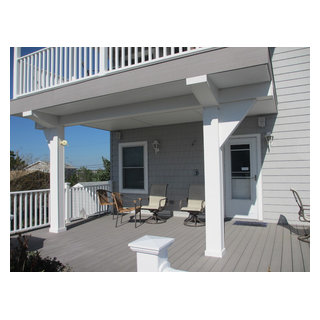 Dune Harbor - Beach Style - Deck - New York - by Peter Podlas Architect ...
