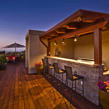 Deck Rail Bar - Photos & Ideas | Houzz