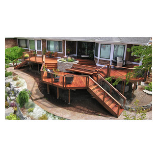 Eld Inlet - Contemporary - Deck - Seattle - by Deck Builders Inc | Houzz AU