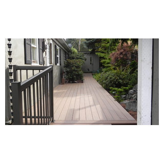 Entry Deck. Wolf Decking with 5 Year Labor Warranty - Beach Style ...