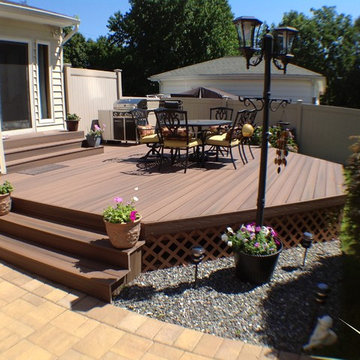 Fiberon Paramount Pvc Decking Brownstone - Photos & Ideas | Houzz