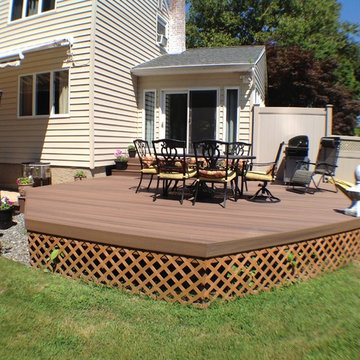Fiberon Paramount Pvc Decking Brownstone - Photos & Ideas | Houzz
