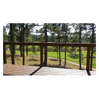 Flagstaff, AZ: Cable Infill for Deck Rail Overlooking Golf Course ...