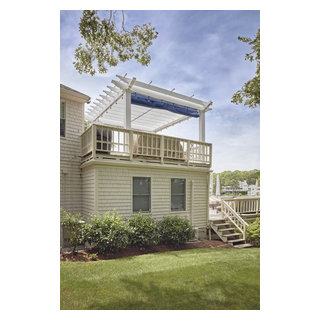 Freestanding Deck Pergola - Terrazza - Boston - di Walpole Outdoors ...