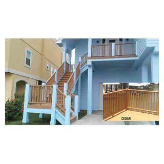 GeoDeck Composite Decking - Contemporary - Deck - Houston - by American ...