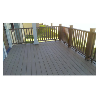 GeoDeck Composite Decking - Traditional - Deck - Houston - by American ...