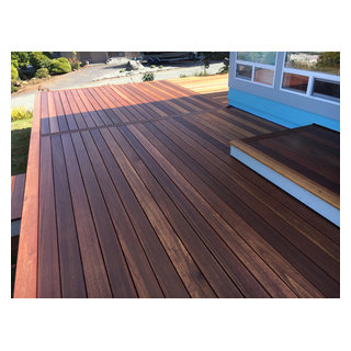 George's Red Batu "Mahogany" Deck - Craftsman - Deck - Seattle - by ...