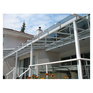 Glass Canopies - Transitional - Deck - Vancouver - by Haida Glass | Houzz