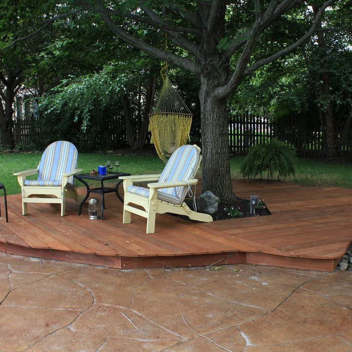 Ground Level Deck - Photos & Ideas | Houzz